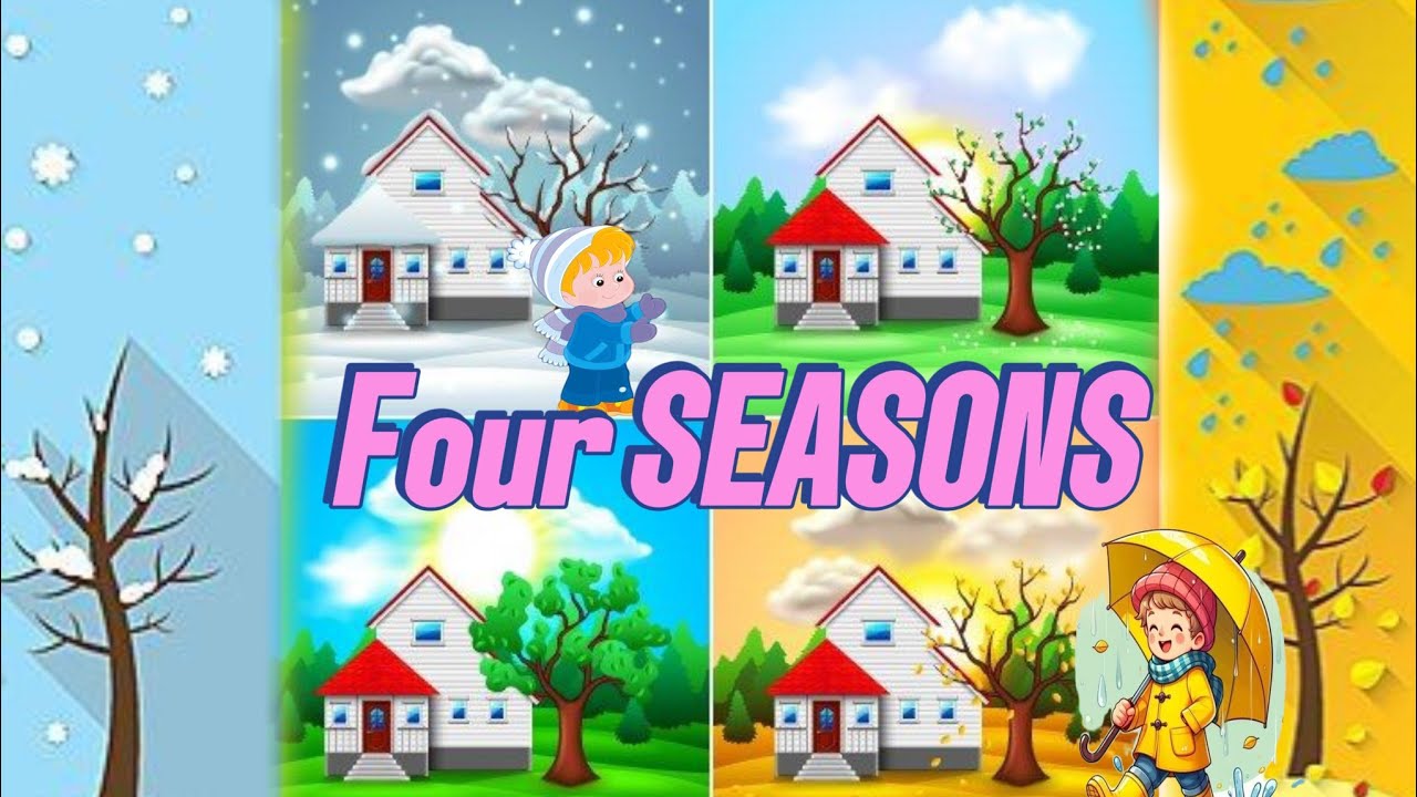 Four Seasons song | 4 seasons Name/Educational song for children ...
