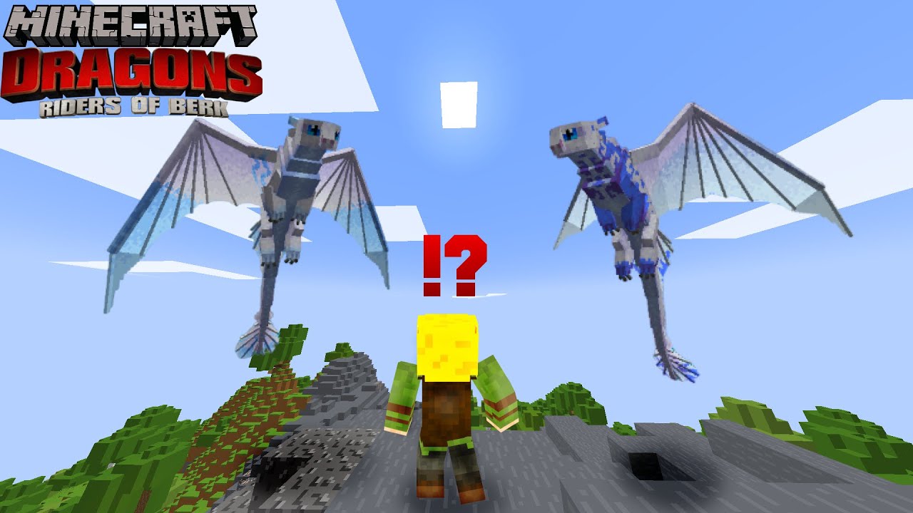 TAMING TWO LIGHT FURIES?? | MINECRAFT: Riders Of Berk Ep. 4 - YouTube