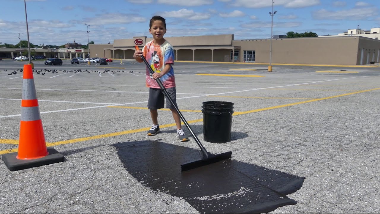 So Easy Lincoln Can Do It: Perma-Patch Gator-Aid - YouTube