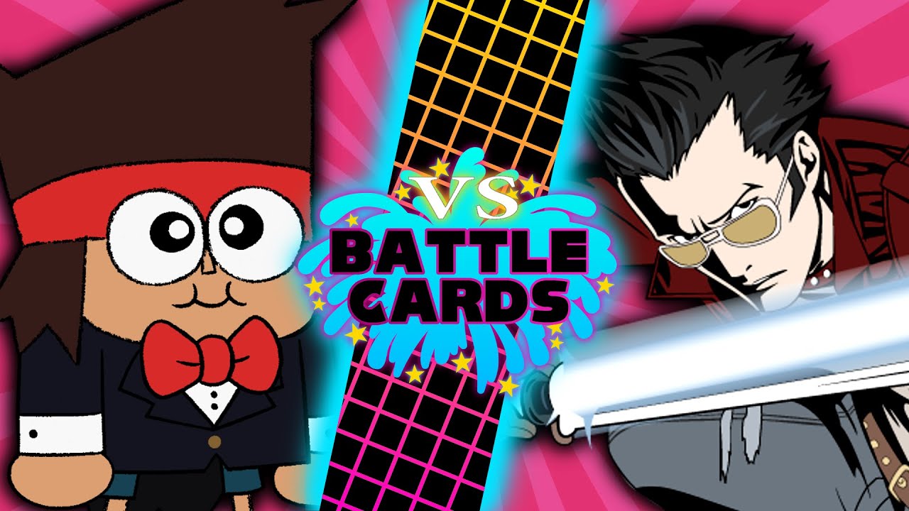 K.O. VS Travis Touchdown (OK K.O.! Let's Be Heroes VS No More Heroes ...