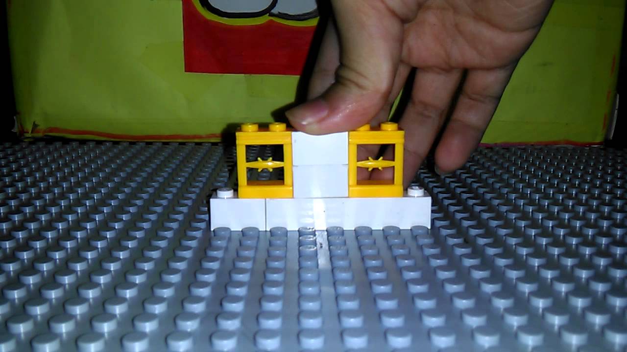 Lego tutorials: How To Make A Lego Mini House - YouTube