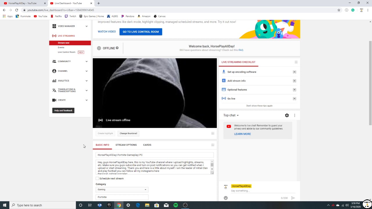How to get your YouTube Stream Key| Easiest Method 2020 - YouTube
