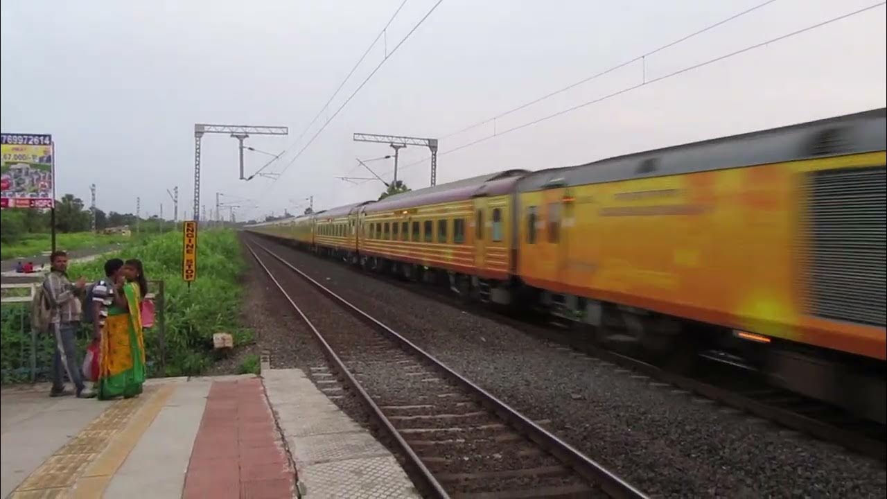 [IRFCA] 12953 AK Tejas Rajdhani express - YouTube