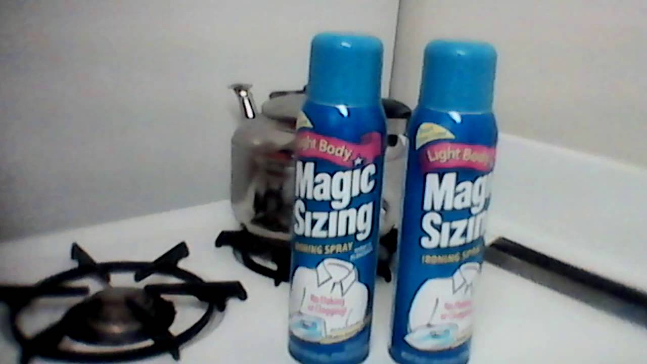 Magic sizing no flaking starch - YouTube