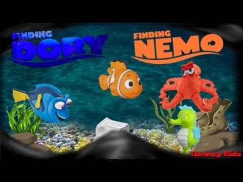 Finding Nemo Dory and Friends Toys Hide and Seek Underwater Adventure ...