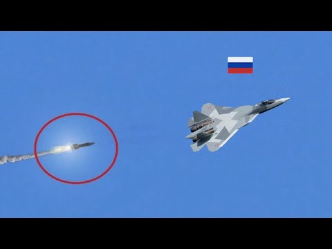 2 Minutes Ago! US F-35 Fighter Jet Shoots Down Russian SU-57 Fighter ...
