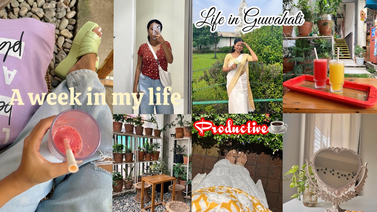 A busy week in my life🧁6am morning Routine ☕️life in Guwahati 🍓Unboxing ...