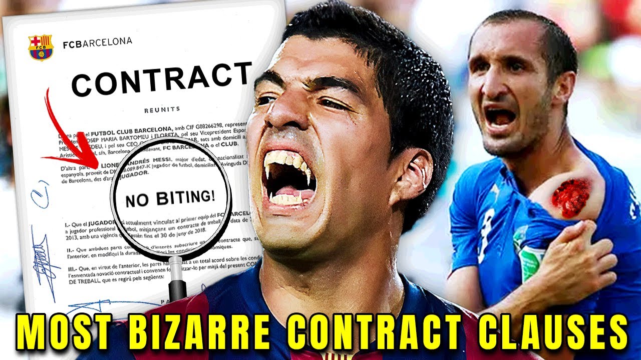 MOST BIZARRE CONTRACTS IN FOOTBALL HISTORY - YouTube