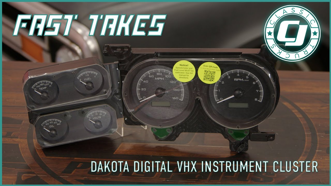 Fast Take Tuesday: Dakota Digital Gauge System VHX For Chevrolet C10 ...
