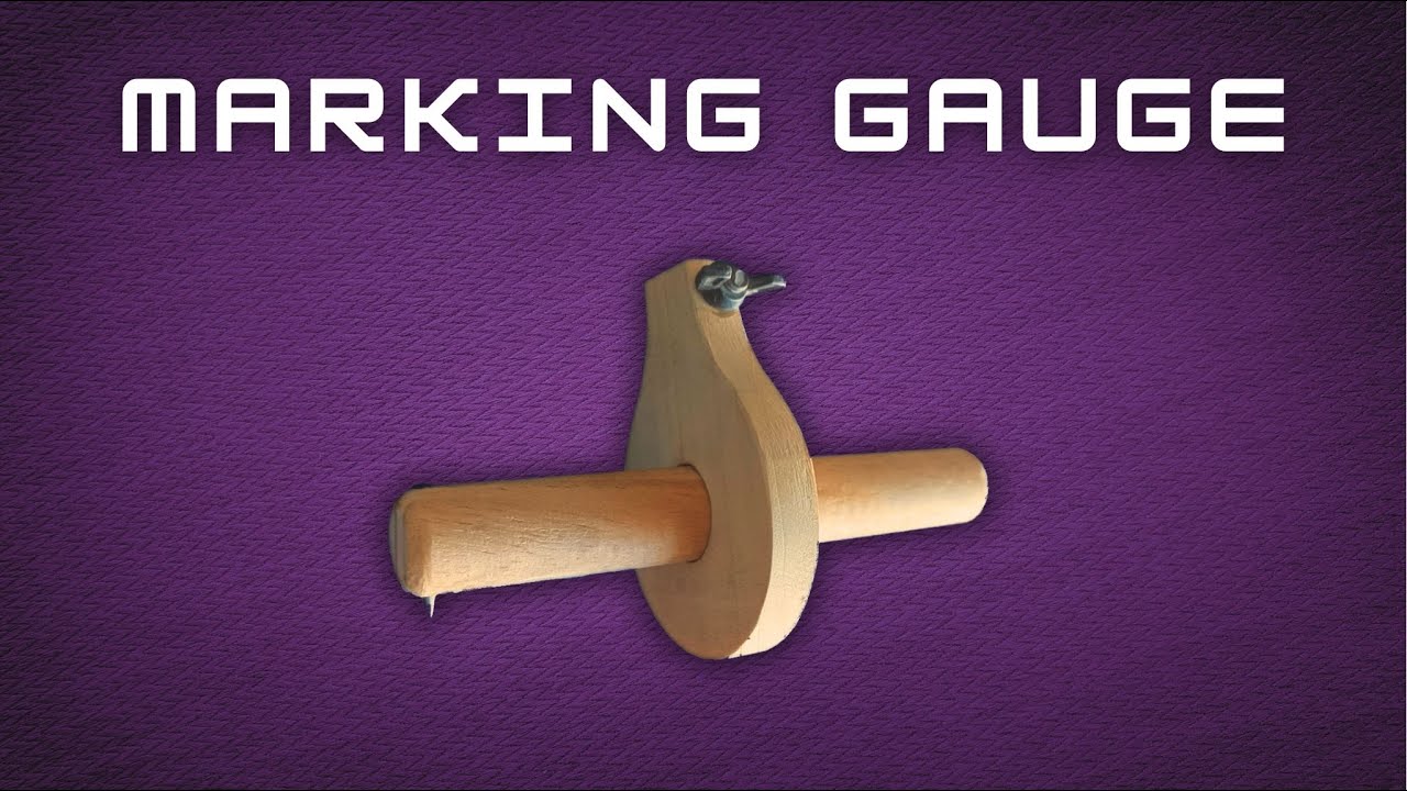 How to Make a Simple Marking gauge. #diy #woodworking #handmade - YouTube