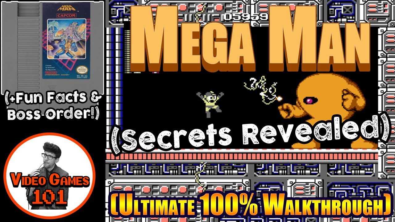 Mega Man 1 Walkthrough | 100% Guide | Video Games 101 - YouTube