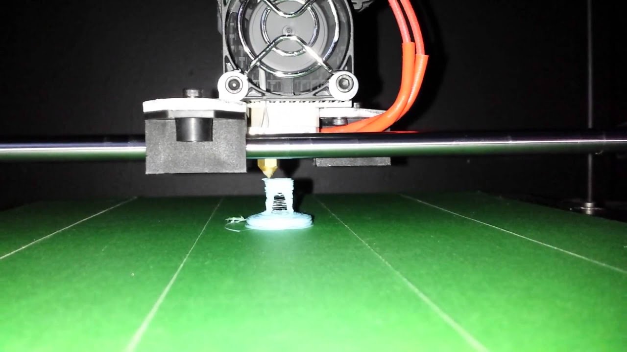 RigidBot 3D Printer - Bear & Rat Miniature - YouTube