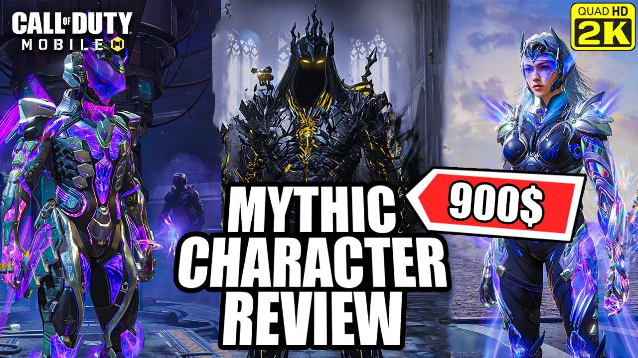 THE MOST Mythic Character Very Expensive IN Cod Mobile🔥/Review Skin AND ...