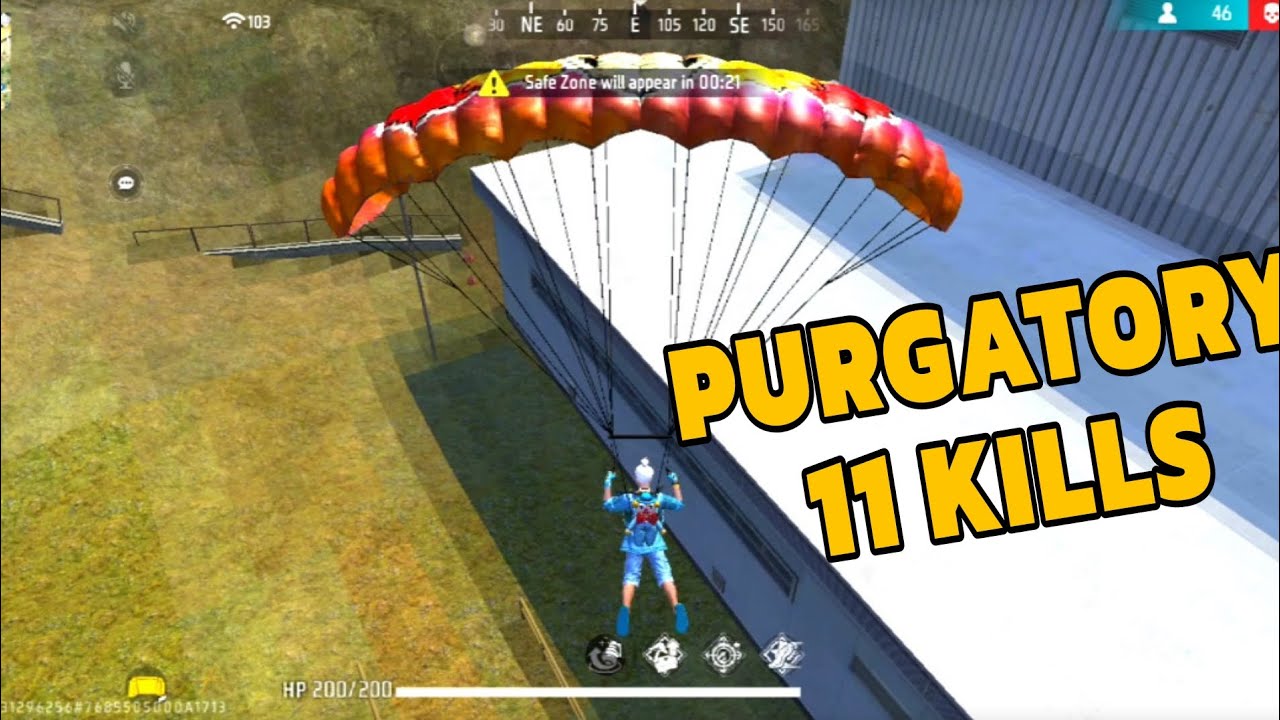 FREE FIRE || PURGATORY || FULL GAMEPLAY || RANK || NEW SQUAD WIPES ...