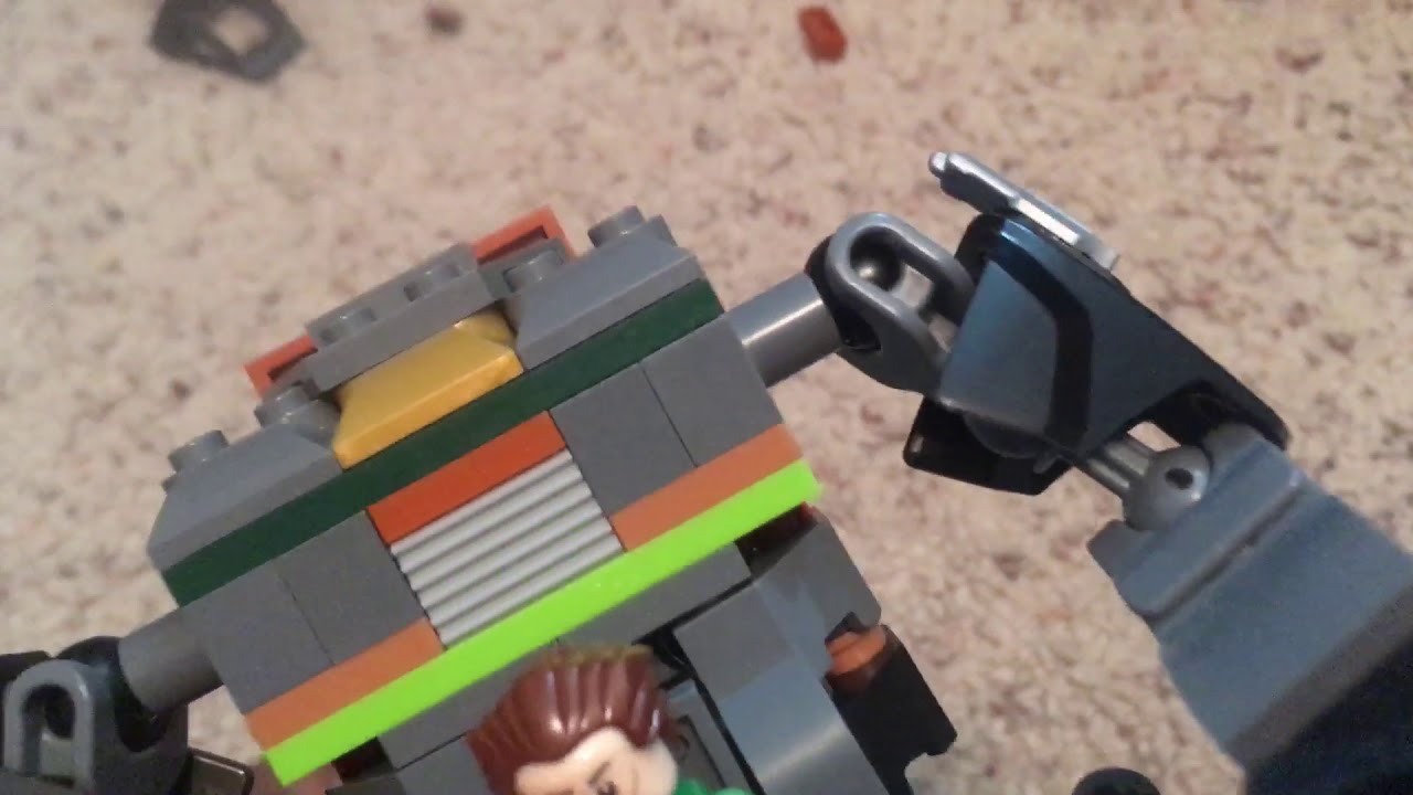 Lego Riddler Mech From Batman Arkham Knight - YouTube