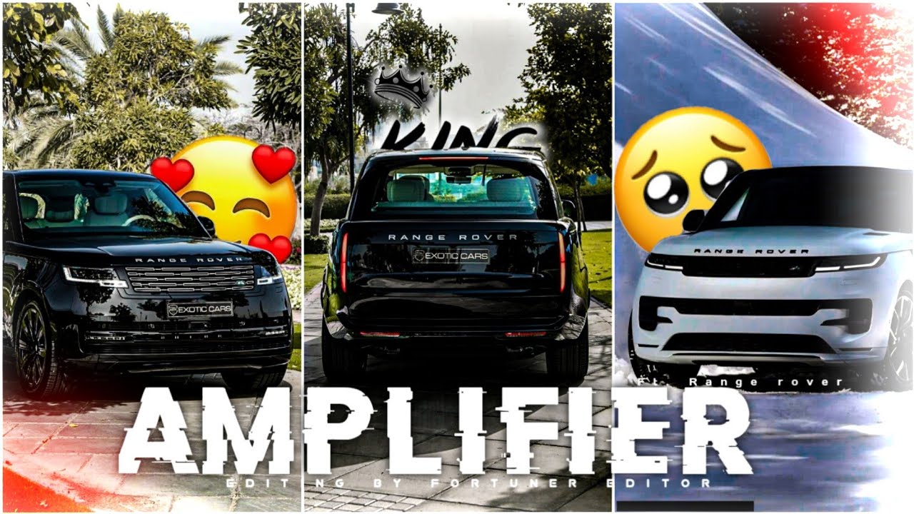 AMPLIFIER Ft. Defender Edit 🔥| Range rover video | Amplifier Defender ...