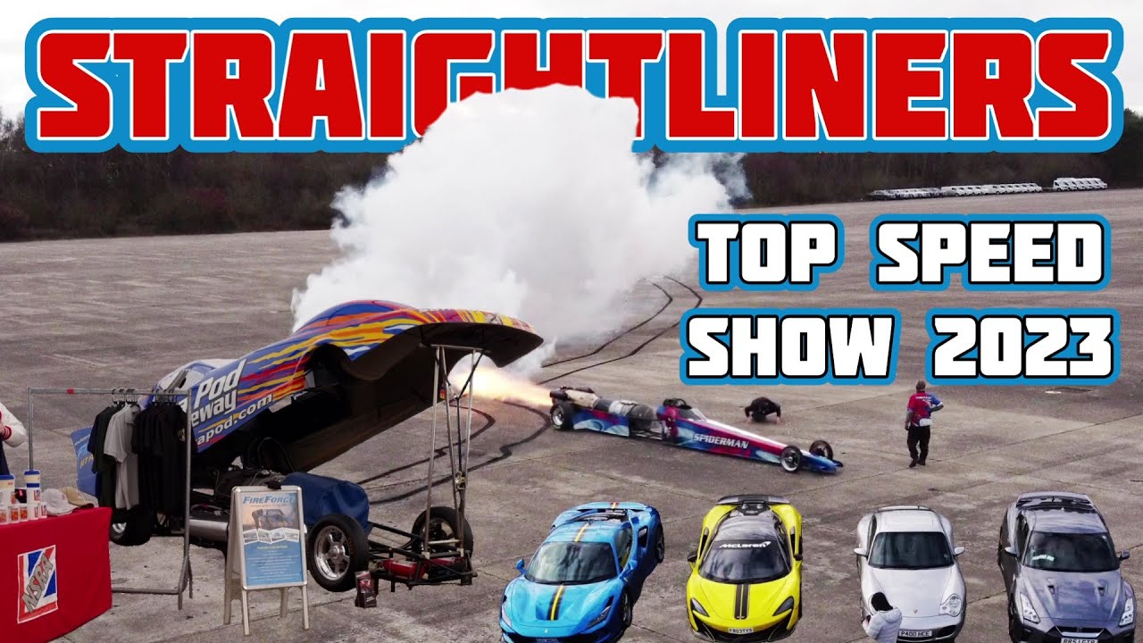 Straightliners Top Speed Show 2023 - Burnouts! Jet Dragster! Drag ...