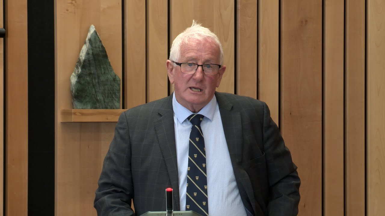 Chair and Councillor Peter Scott inaugural speech - YouTube
