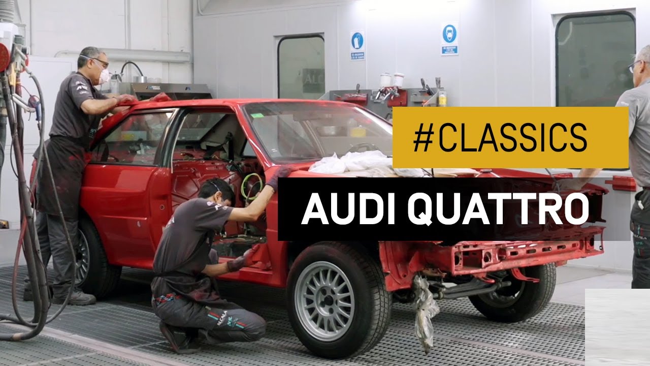 🟡 AUDI QUATTTRO: Reparación y Pintado Completo - YouTube