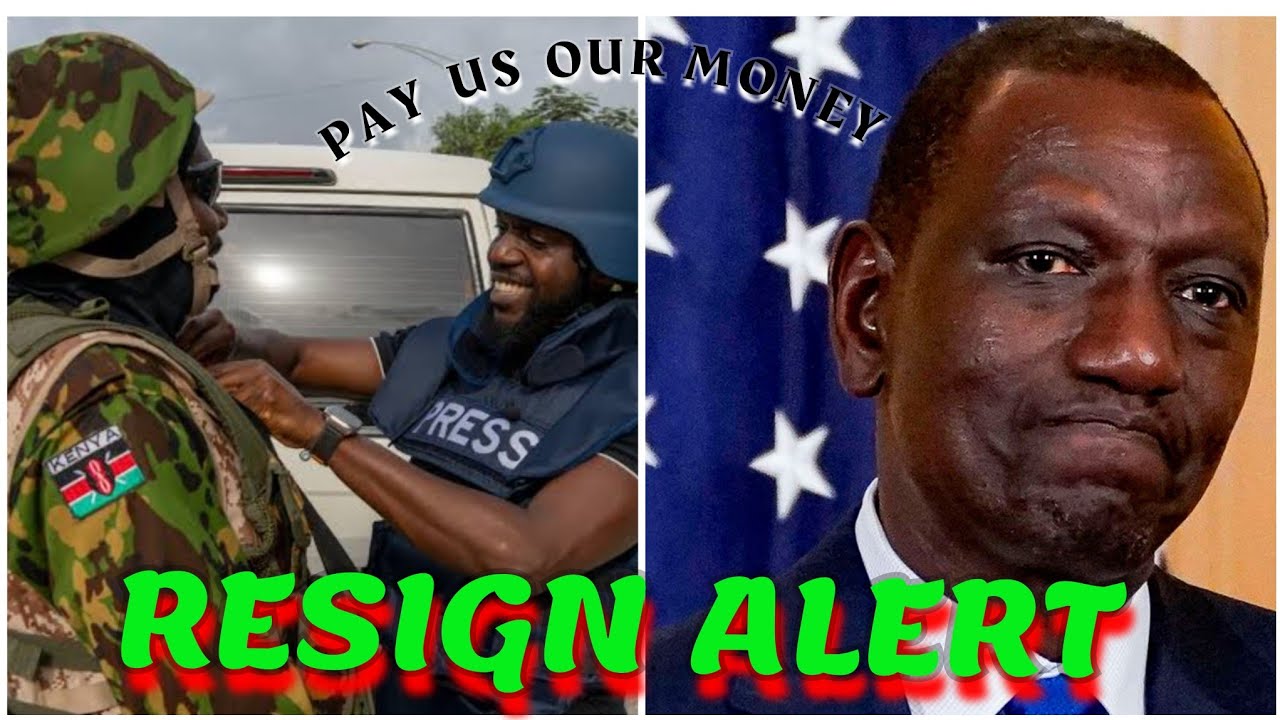 KENYAN POLICE IN HAITI THREATENS TO RESIGN RUTO MUST GO - YouTube