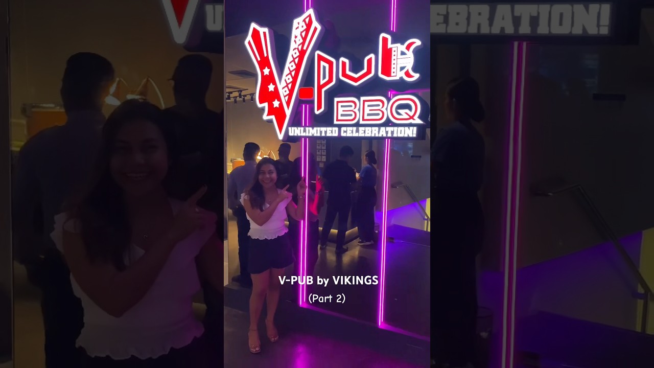 V-PUB by Vikings is now open! ️🍽️ #fypシ゚viral #fyp #vikings #food #cebu ...
