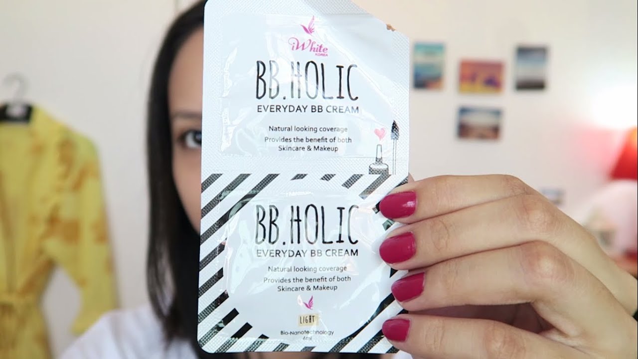 iwhite Korea BB holic BB cream Review | Kendy Kimberly - YouTube
