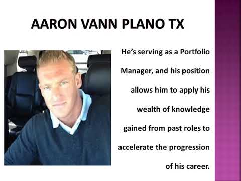 Aaron Vann Plano TX