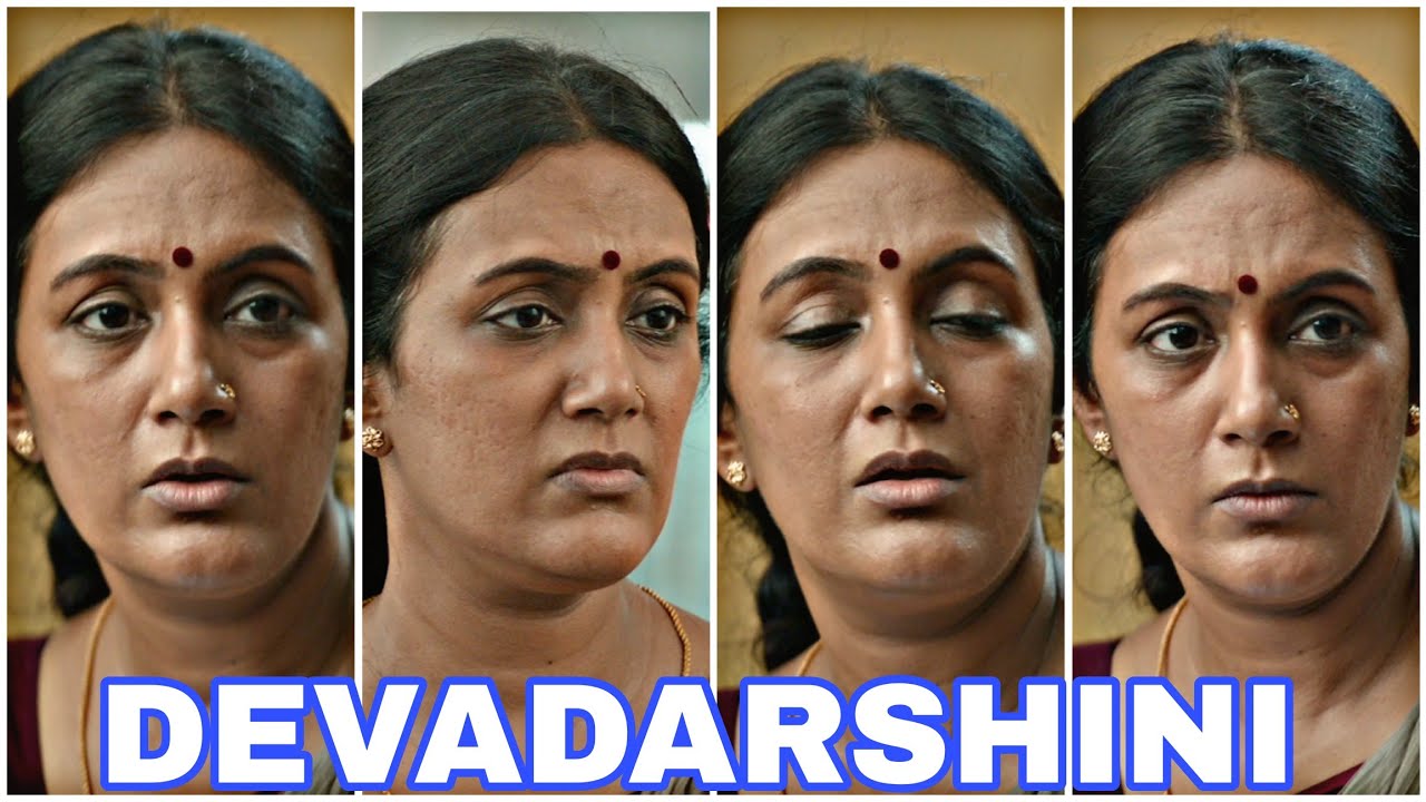 Devadarshini in lubber pandhu movie biography and face expression, face closeup, vertical edit ...