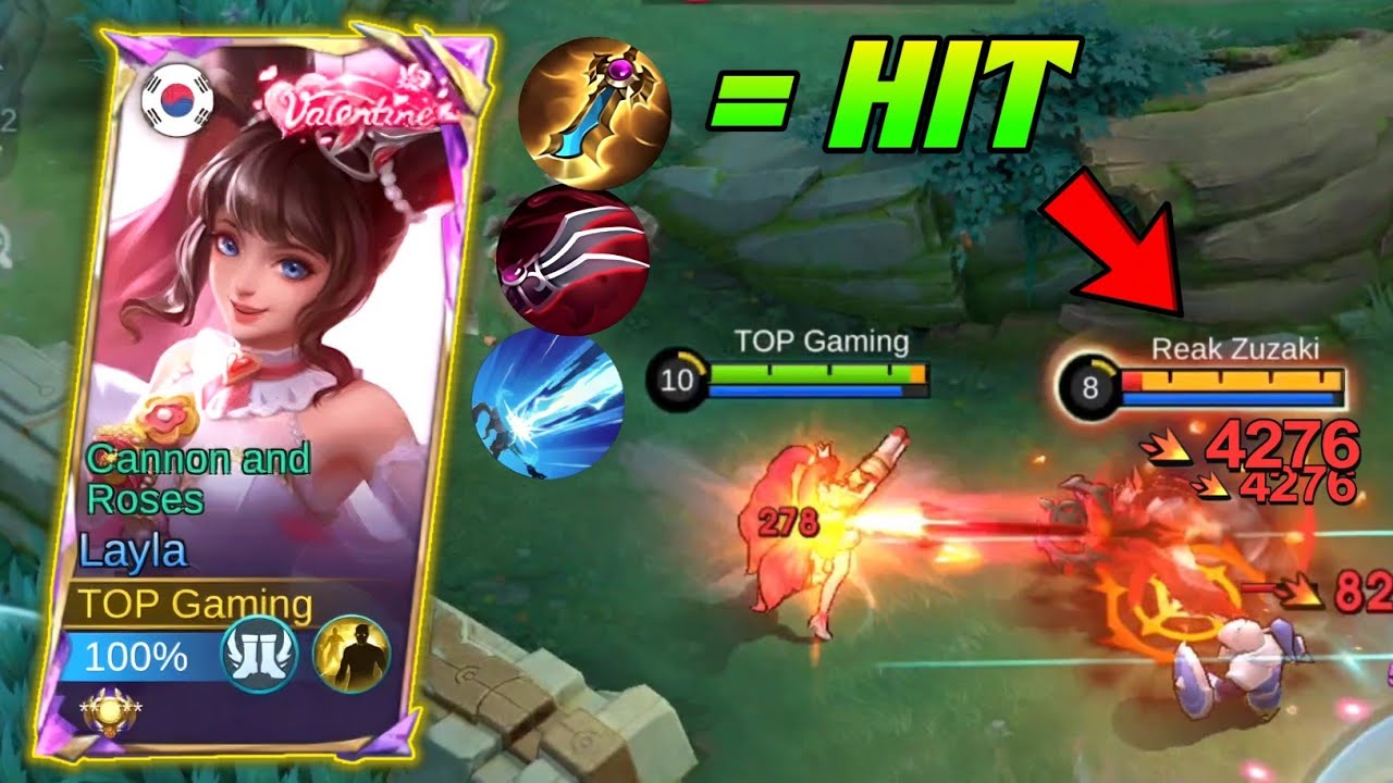 EASY WIN!! LAYLA 1 HIT BUILD 2024!!(auto win) Build Top Global 2024 ...
