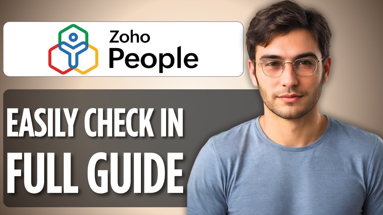 How To Check In on Zoho People | 2025 Full Guide - YouTube