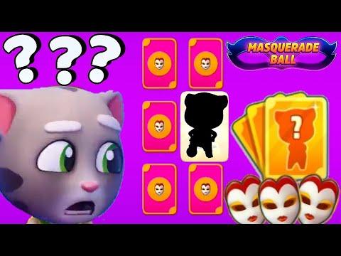 Talking Tom Gold Run Lucky Cards Masquerade Ball event Football Tom vs ...