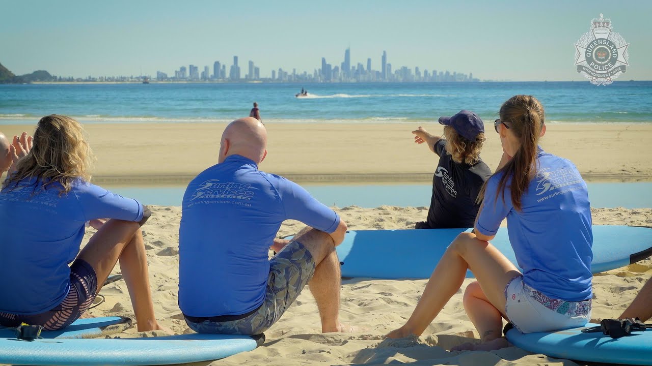 Swell time for Blue Surf program - YouTube