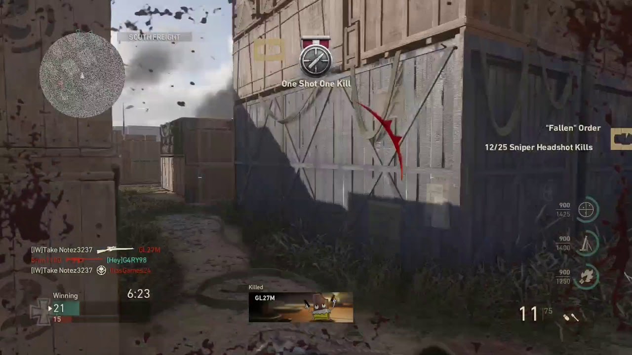 CALL OF DUTY // TRIPLE KILL WITH TWO QUICKSCOPES - YouTube