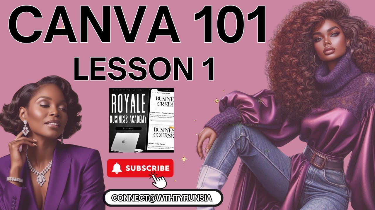 CANVA 101 l Lesson 1 - YouTube