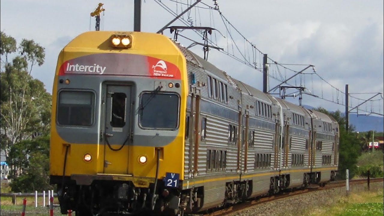 V set and S set down the South Coast - YouTube