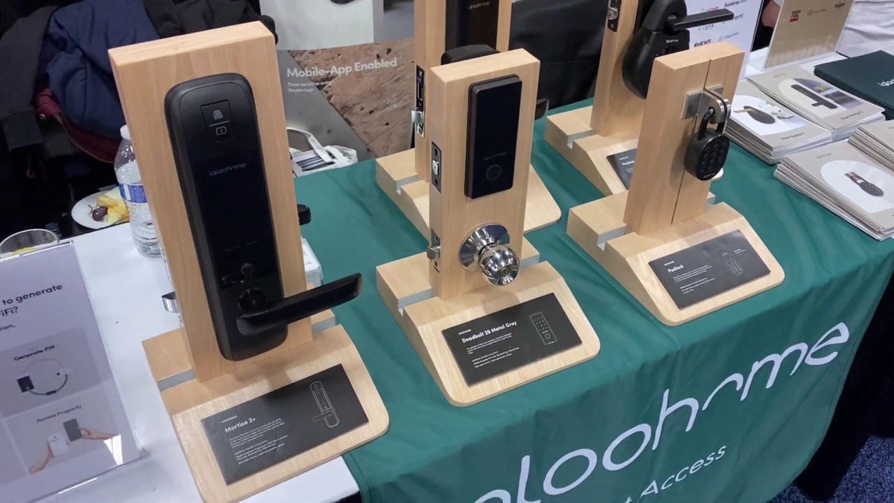 Igloohome Shows Remotely-Programmable Locks that Don't Require Wi-Fi at CES Unveiled 2020 - YouTube