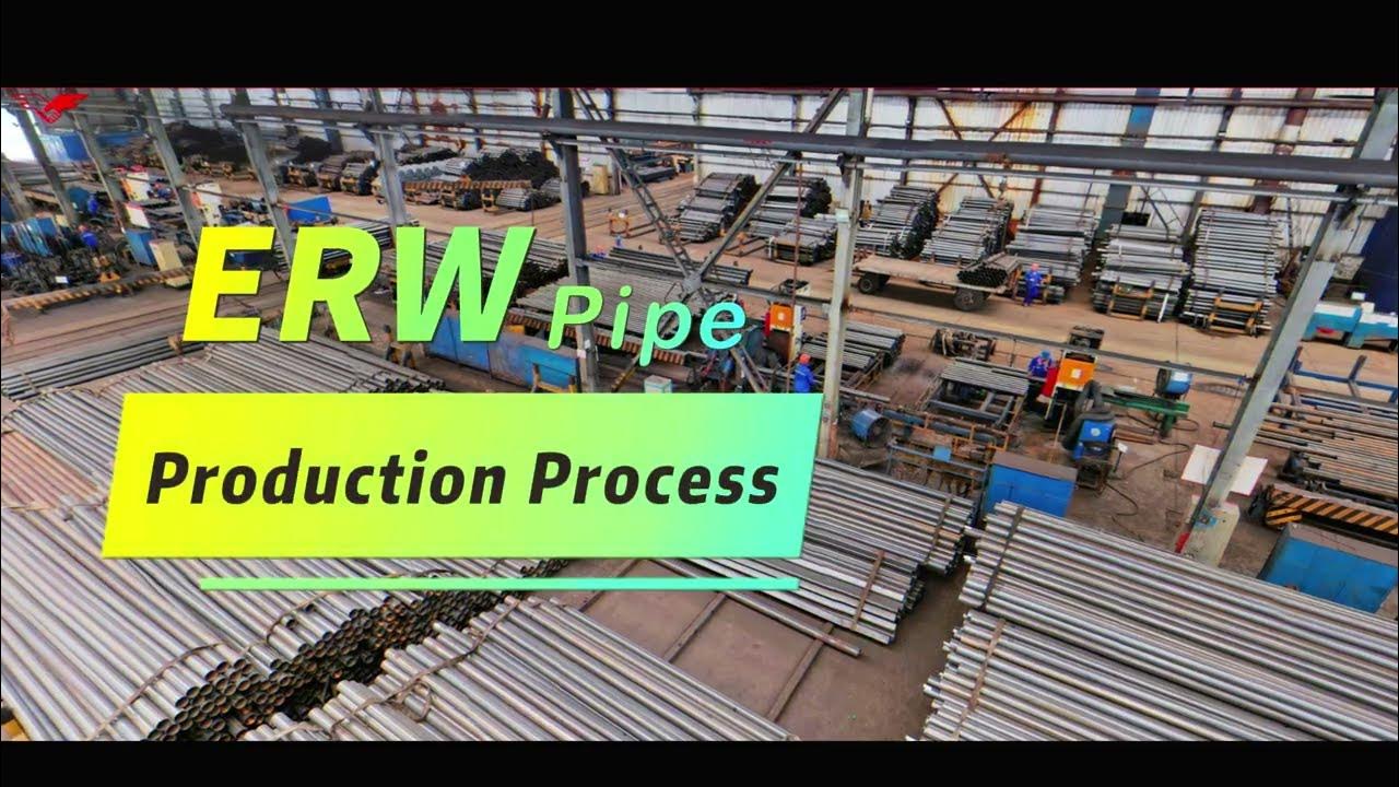 How are ERW pipe produced? - YouTube