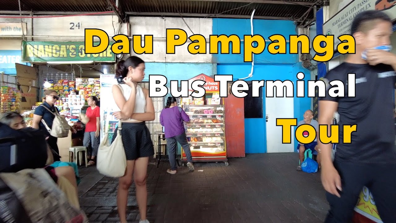 Dau Pampanga Bus Terminal Tour - YouTube
