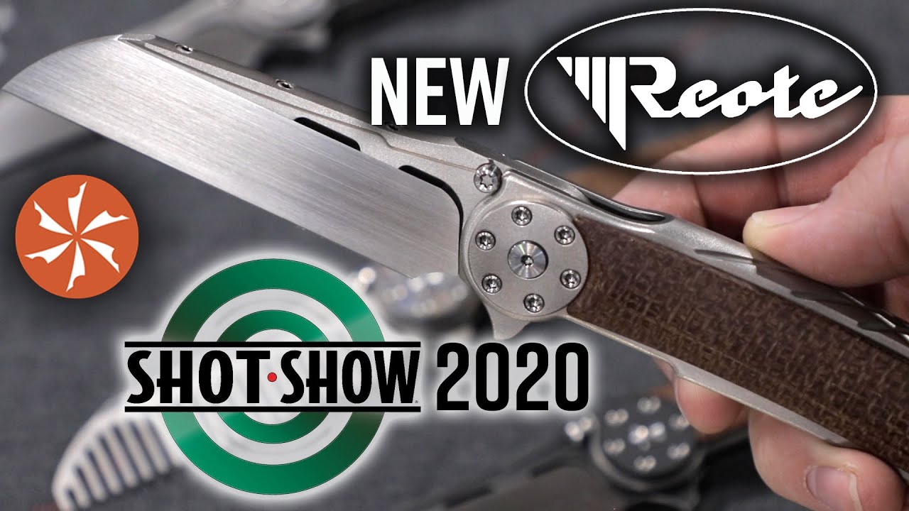 New Reate Knives at SHOT Show 2020 - KnifeCenter Coverage - YouTube