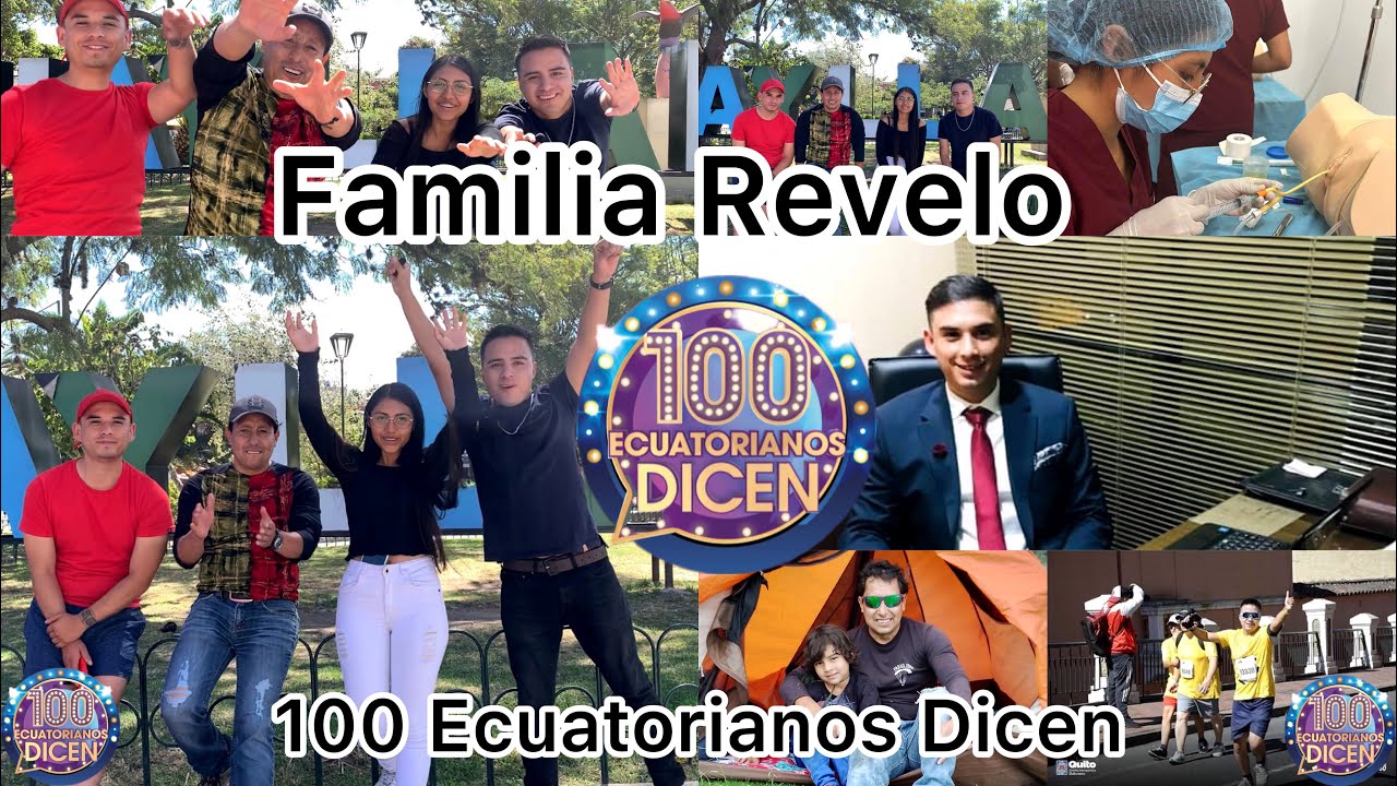 100 Ecuatorianos dicen “Familia Revelo” Casting ...