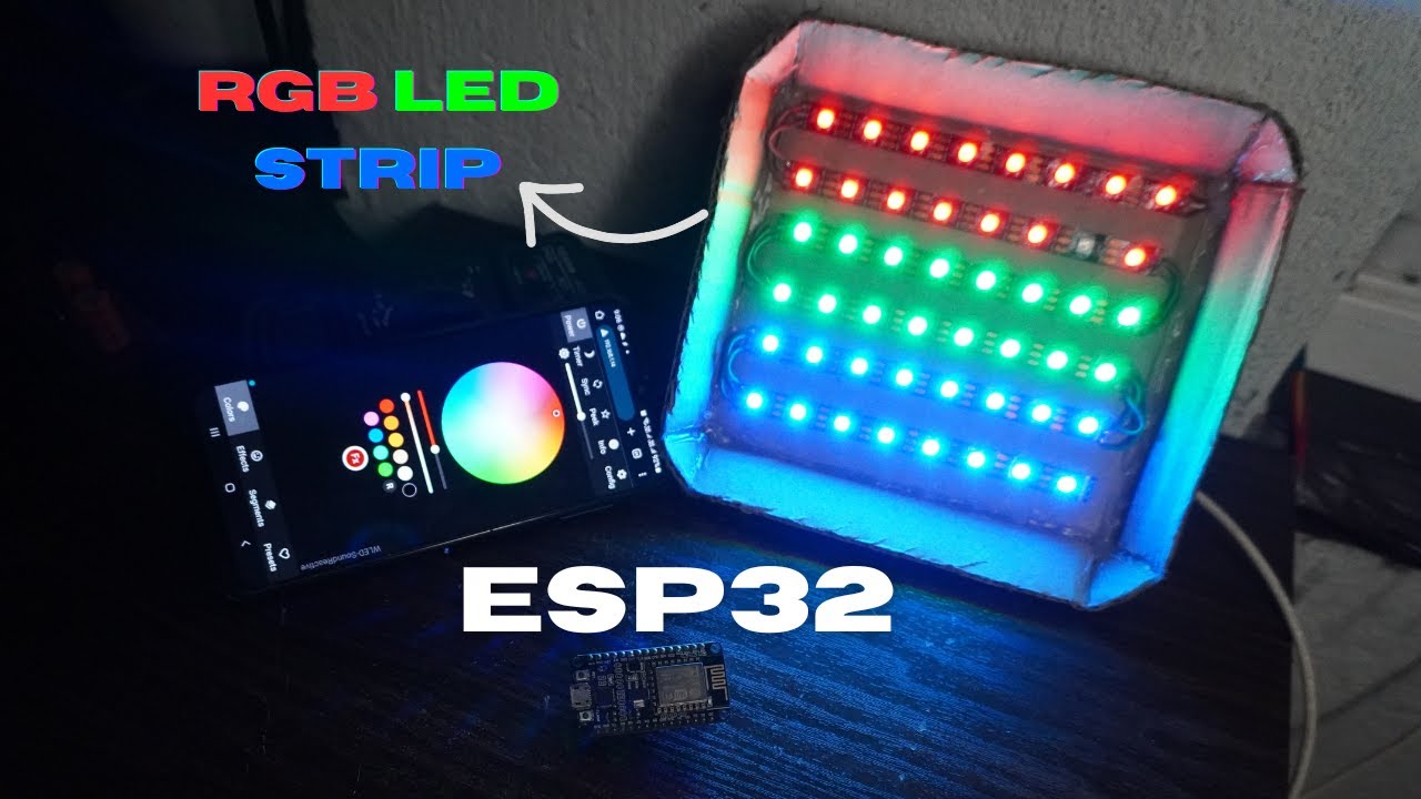 How to Setup and Control RGB LED Strip Light using Jarvis AI Assistant ...