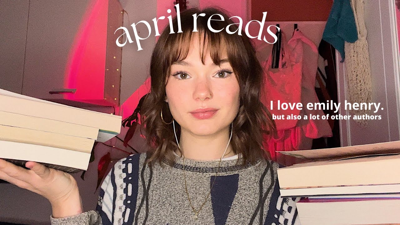ASMR books I read in april (whispering, gushing over Emily Henry ...