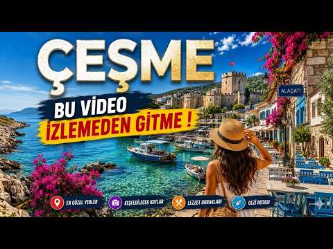 ÇEŞME GEZİ REHBERİ | Ulaşım, Yemek, Konaklama ve Aktiviteler