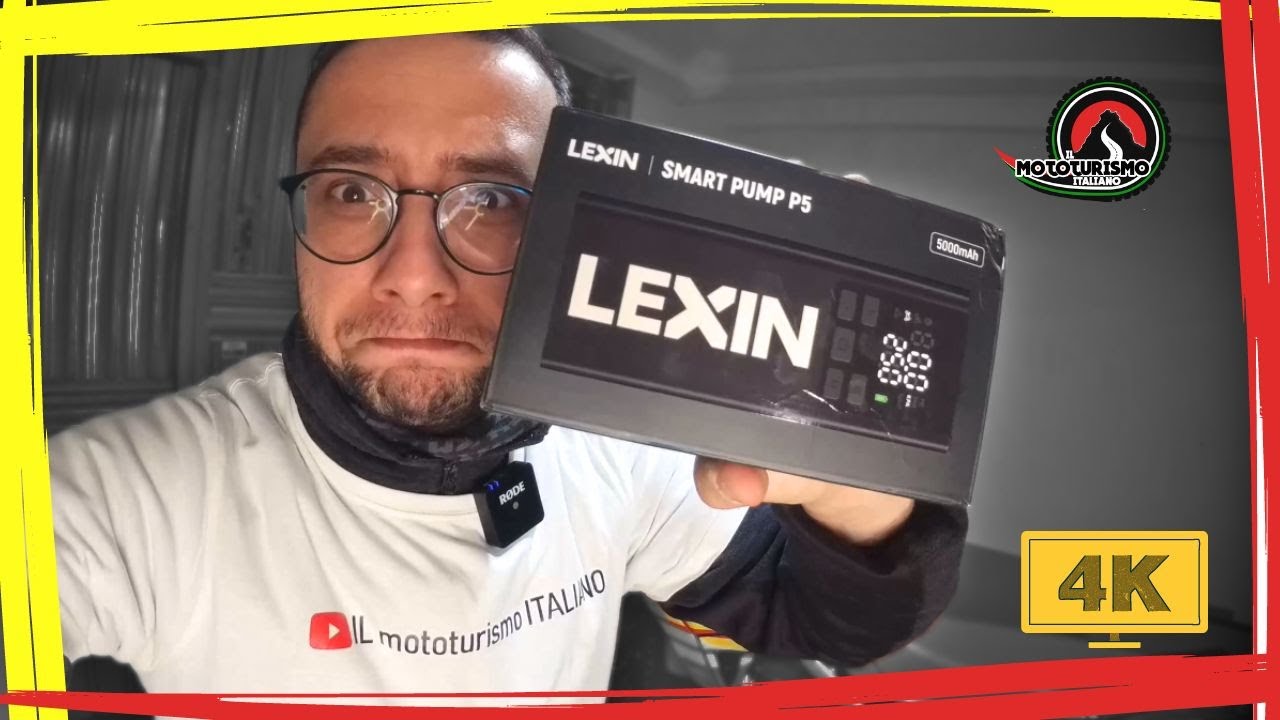 Lexin Smart Pump P5 compressore moto Il mototurismo italiano - YouTube