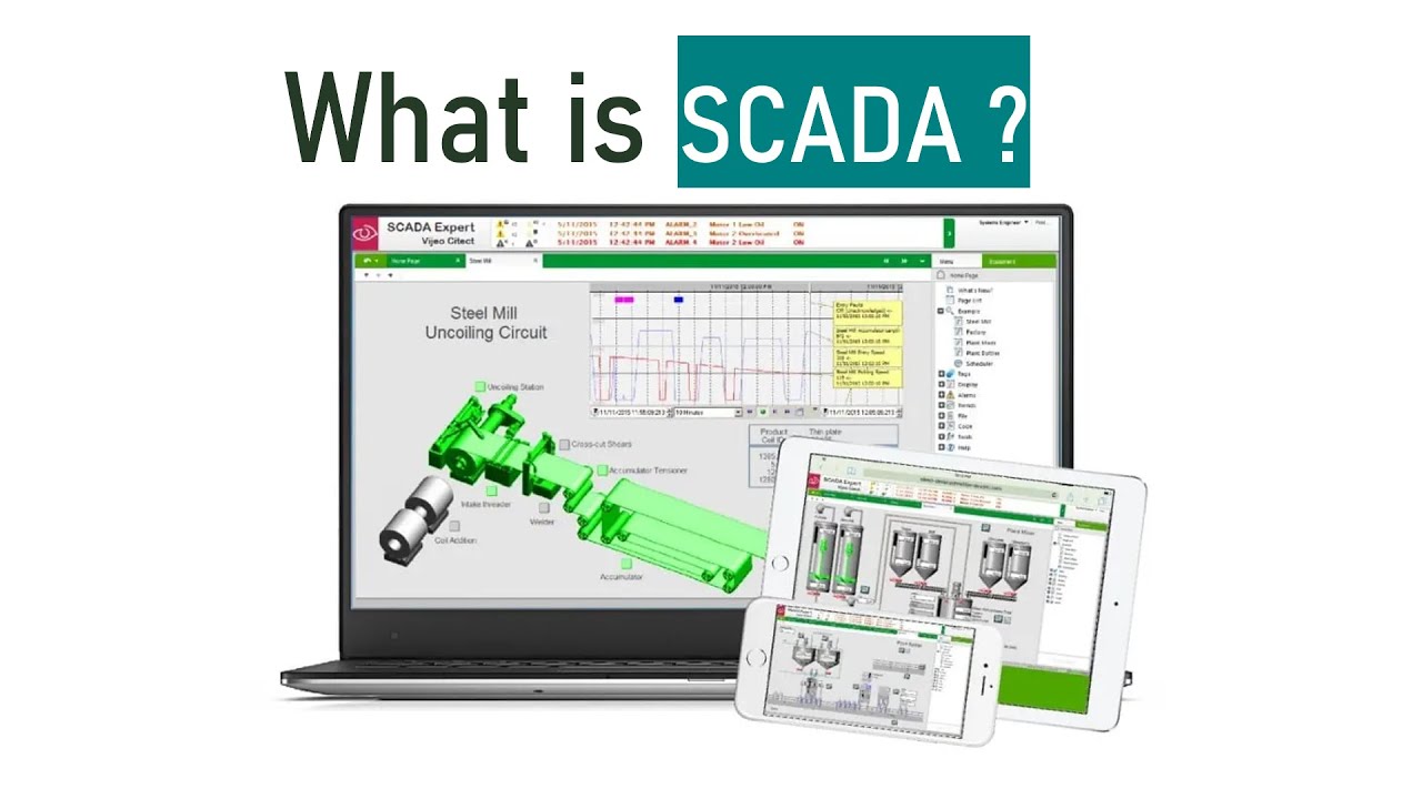 What is SCADA ? Supervisory Control and Data Acquisition System - YouTube