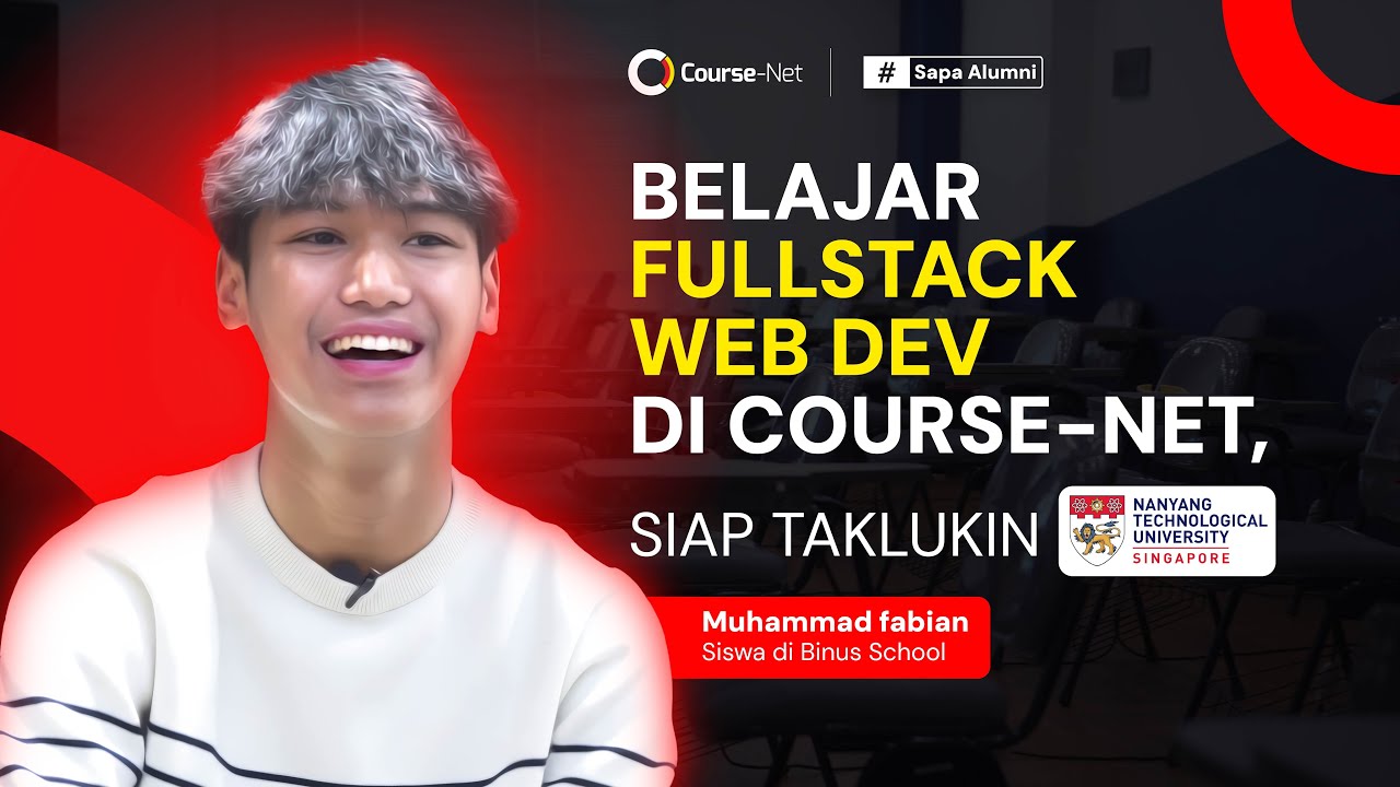 BOCAH DARI BINUS SCHOOL SIAPIN DIRI BELAAR FULLSTACK DEVELOPER BUAT KEJAR NTU-SINGAPORE‼️🤩 - YouTube