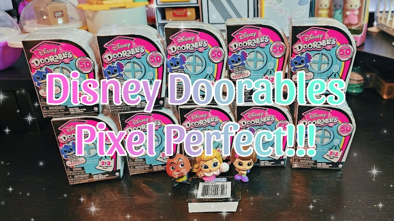 Disney Doorables Pixel Perfect!!! - YouTube