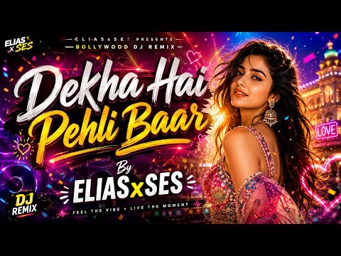 Dekha Hai Pehli Baar ❤️🥀 | DJ Remix EDM | Bollywood Romantic Dance Mix 2026 | ELIASxSES