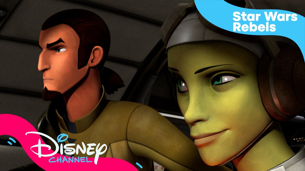 Hera og Kanan er på et rutineoppdrag| Star Wars Rebels | Disney Channel ...