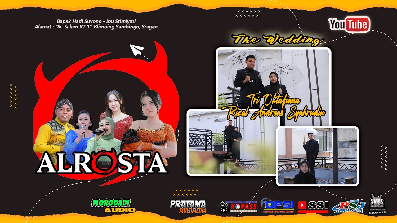 LIVE ALR⭕️STA DONGKREK Wedding Ana & Rizal | MORODADI Sound | Salam RT ...